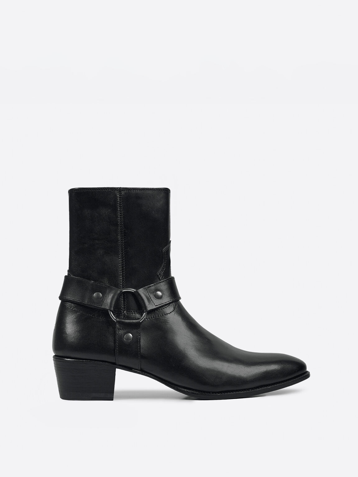 SANTIAGO BOOTS IN INTRECCIATO LEATHER - TARMOR